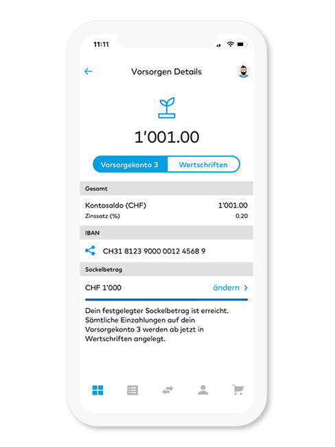 Zak - Die App der Bank Cler für deine Finanzen und mehr.