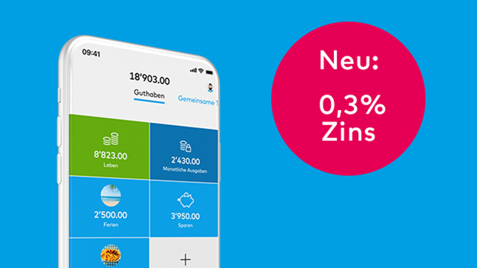 Zak - Die App der Bank Cler für deine Finanzen und mehr.